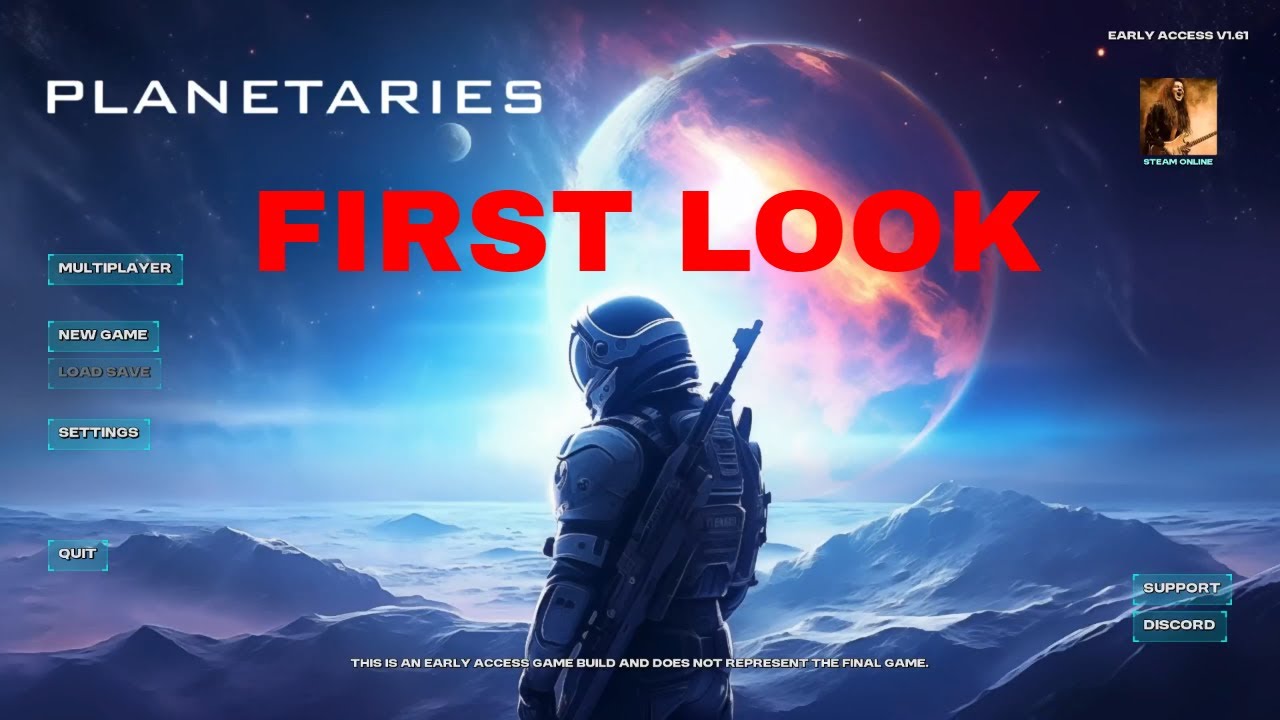 Planetaries - FIRST LOOK | A sci-fi open world survival crafting game ...