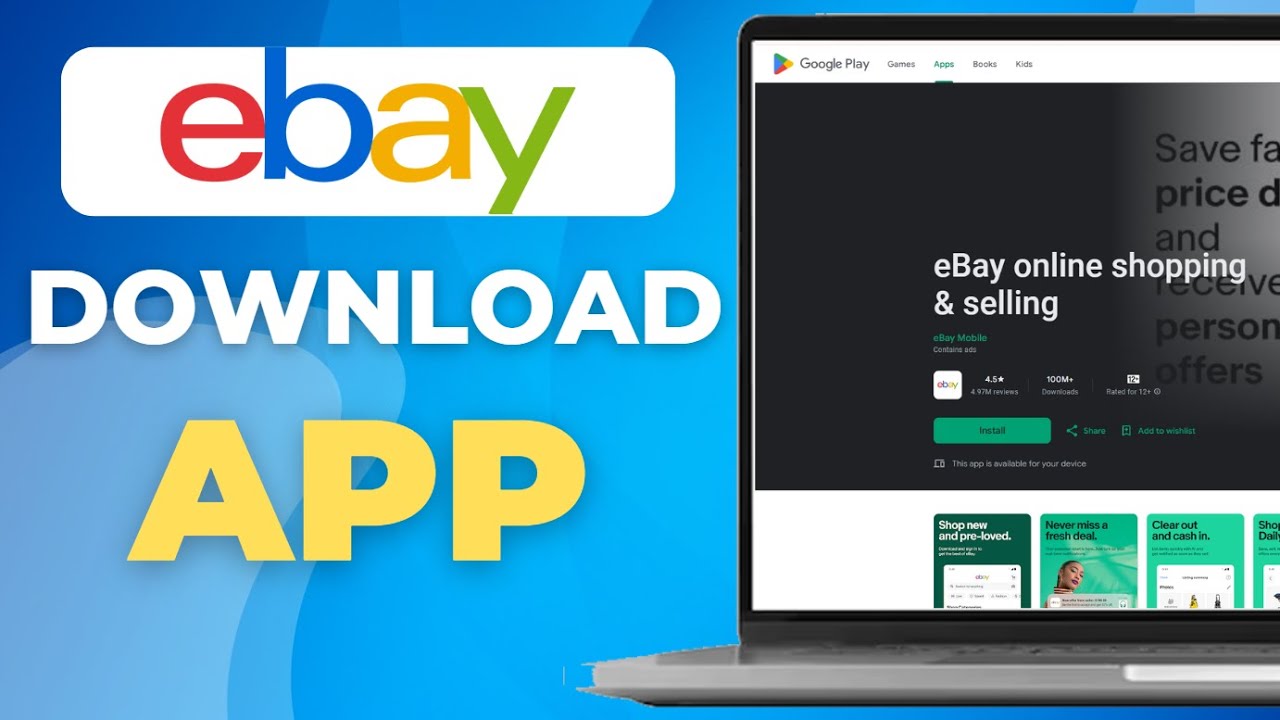How to Download eBay App on Android Quick Guide - YouTube