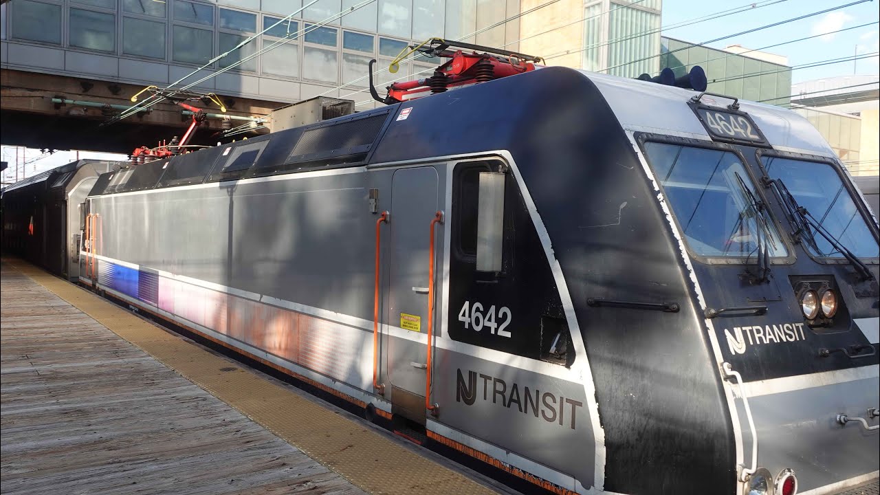 On-Board NEC Train #3949 w/ ALP-46A #4642 Leading from New York Penn ...