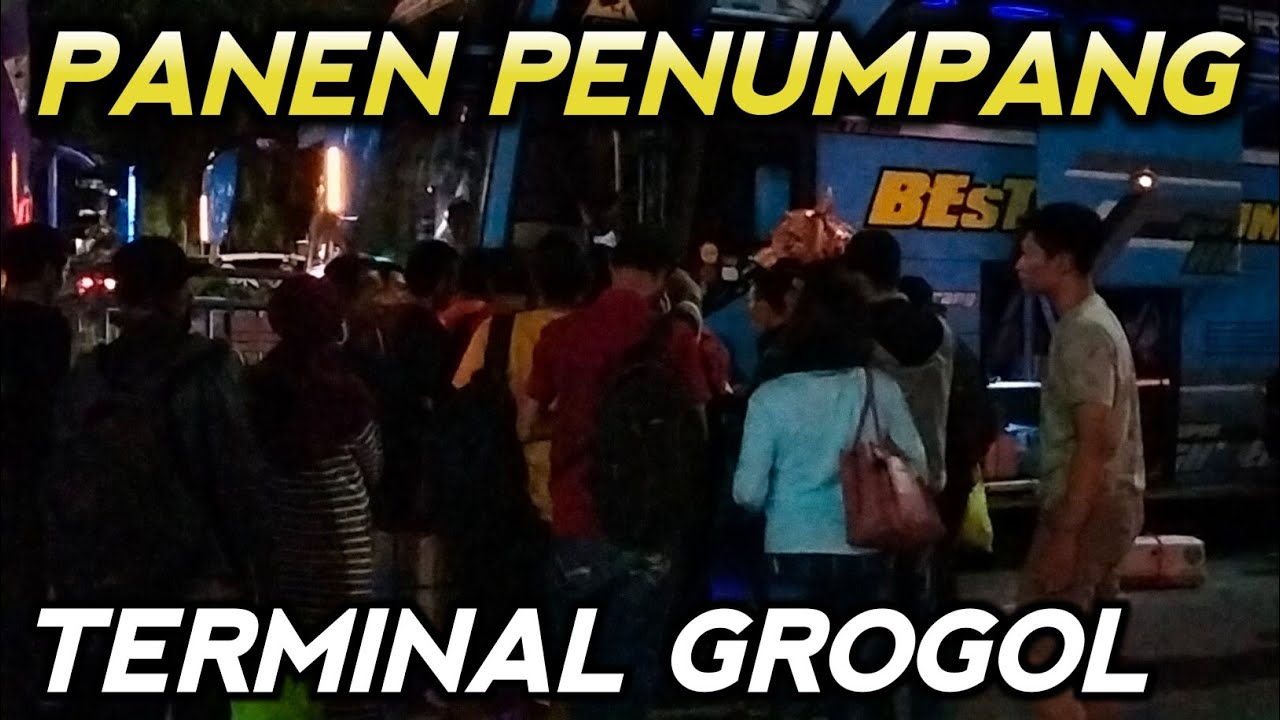 Best premium panen penumpang munggahan di terminal grogol - YouTube