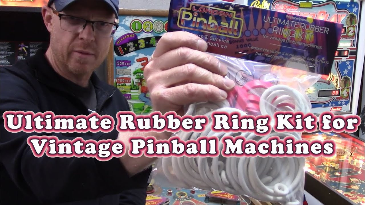 London Pinball ULTIMATE RUBBER RING KIT for vintage pinball machines ...