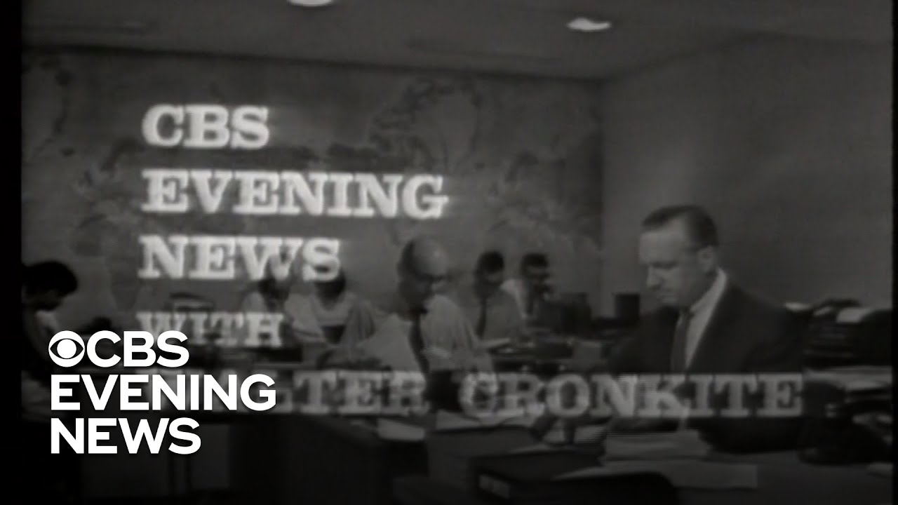 "CBS Evening News" made history 57 years ago - YouTube