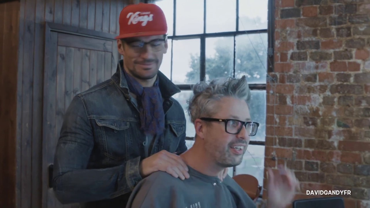 Larry King Swaps Roles With David Gandy - YouTube