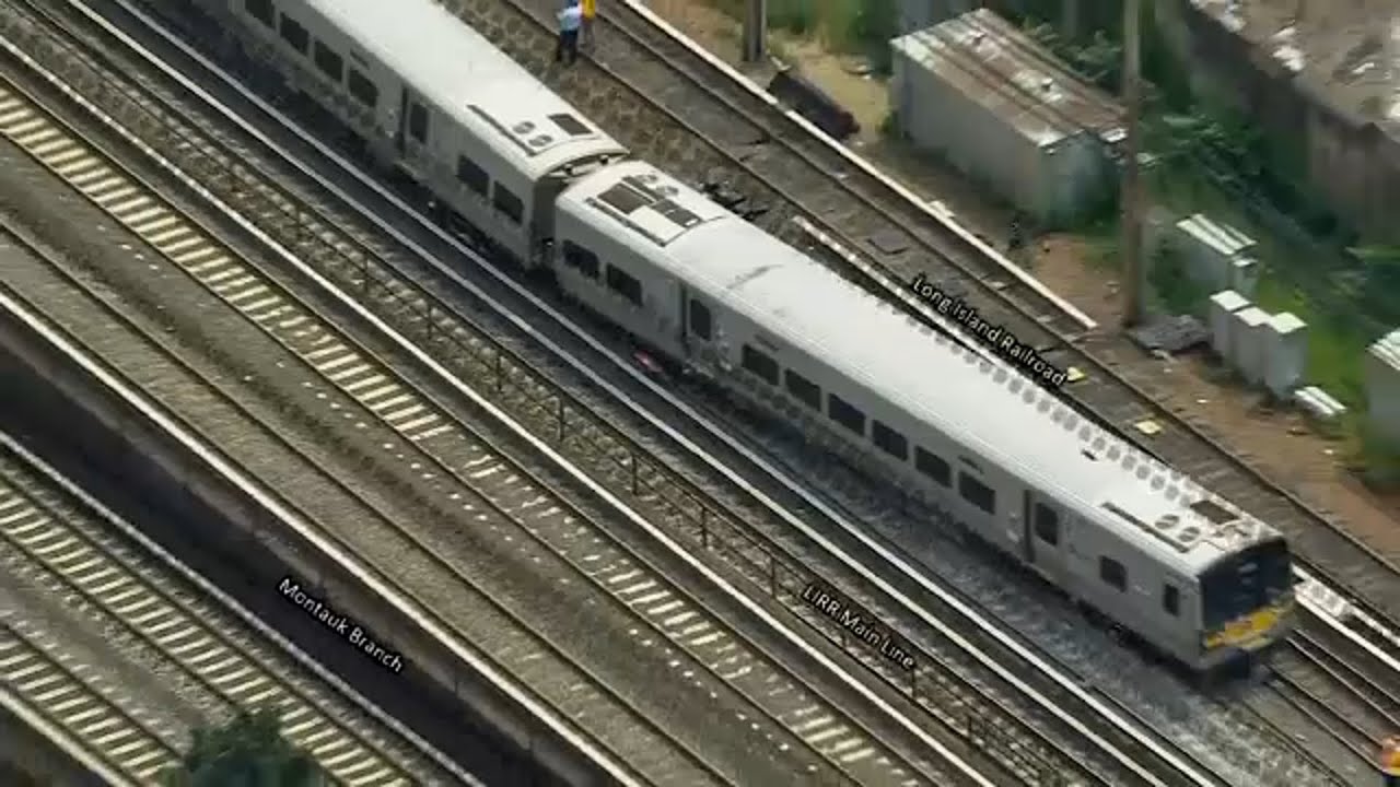 Speed not a factor in LIRR derailment that left 13 hurt: MTA - YouTube