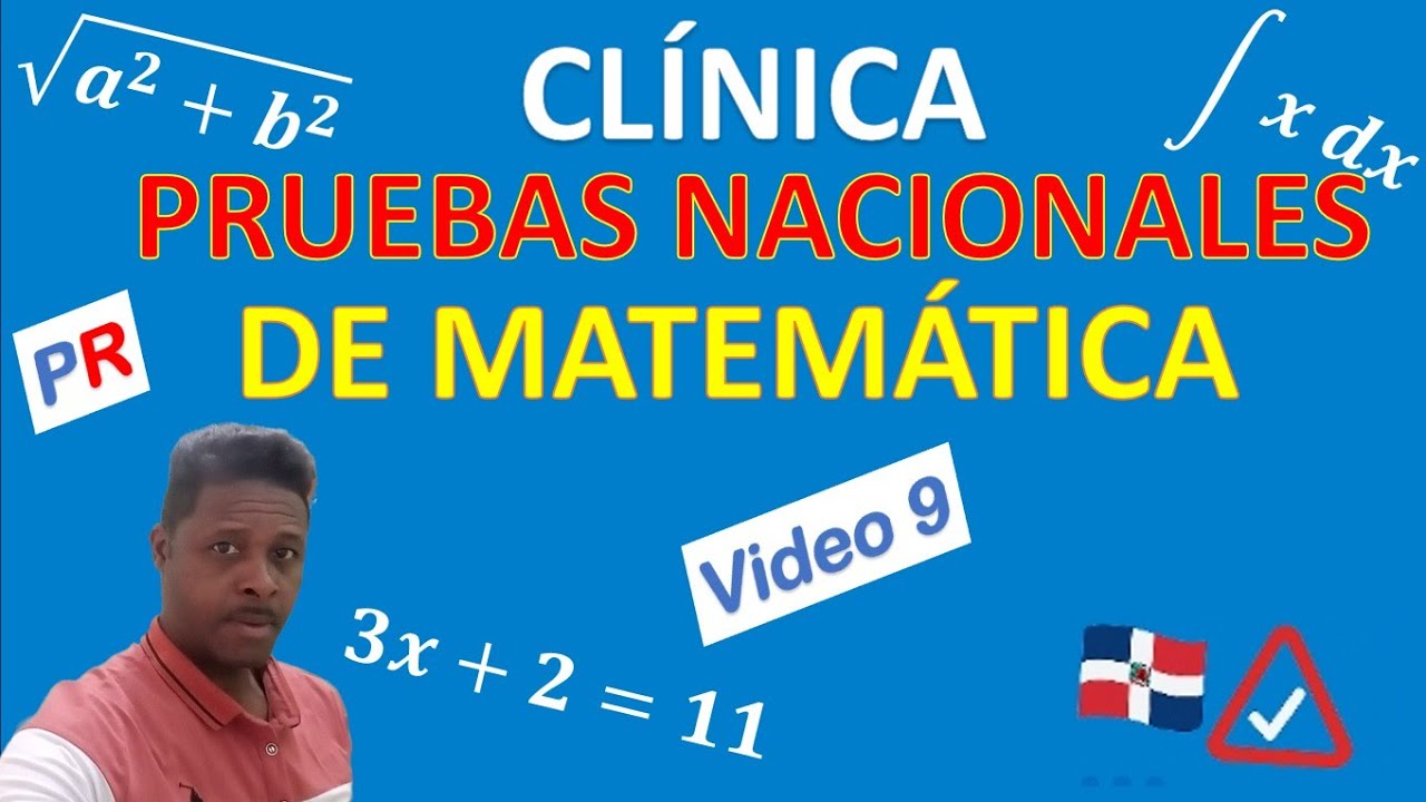 Preguntas De Pr ctica Matem tica Pruebas Nacionales 2024 1 Al 7 YouTube