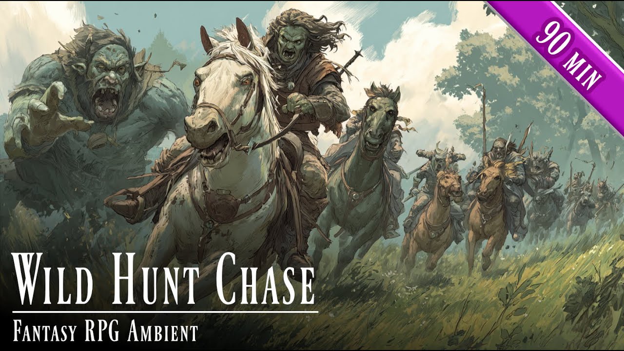 Wild Hunt Chase – Fantasy RPG Ambient | High-Speed Mounted Pursuit ...