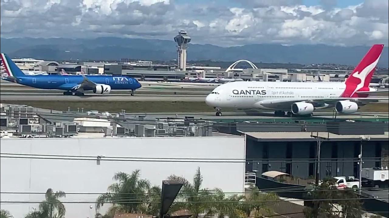 ITA airlines Airbus A350 landing at LAX - YouTube