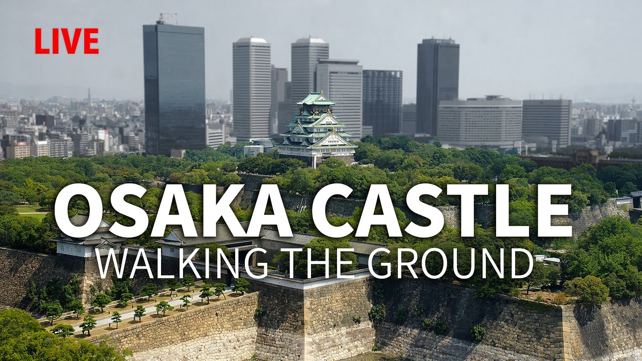 Osaka Castle Area Guide & Adventure - YouTube