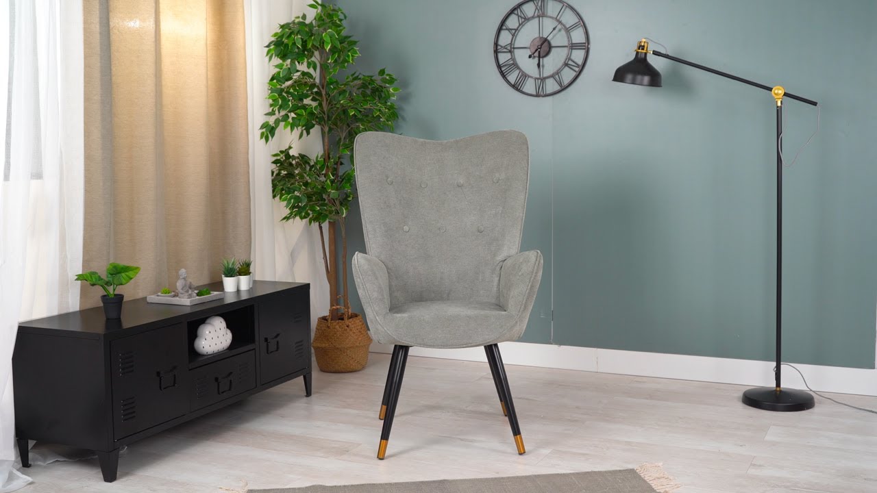 KAS FABRIC GREY BLACK GOLD LEG - YouTube