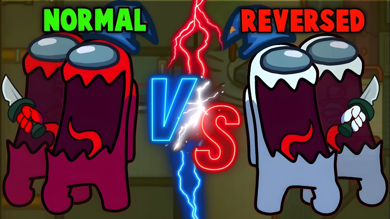 Among Us - Hide n Seek Normal Skeld vs Reversed Skeld || Which is the ...