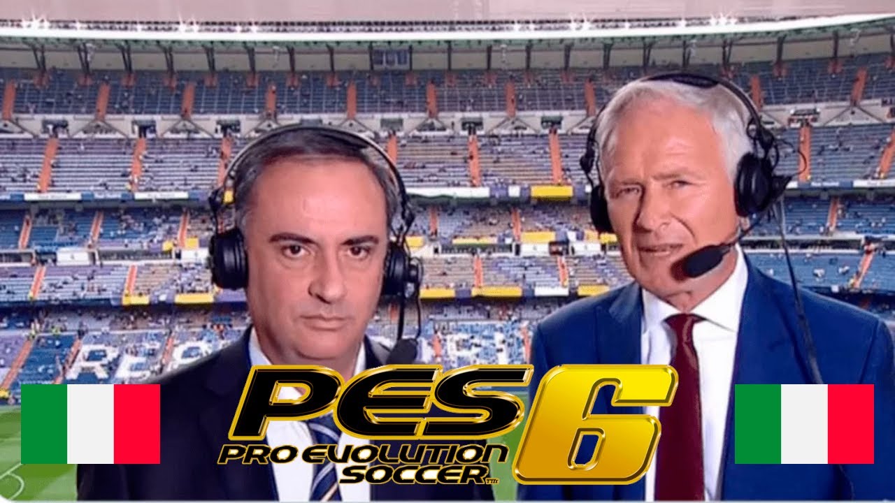 Sandro Piccinini y Aldo Serena en PES 🇮🇹 - YouTube