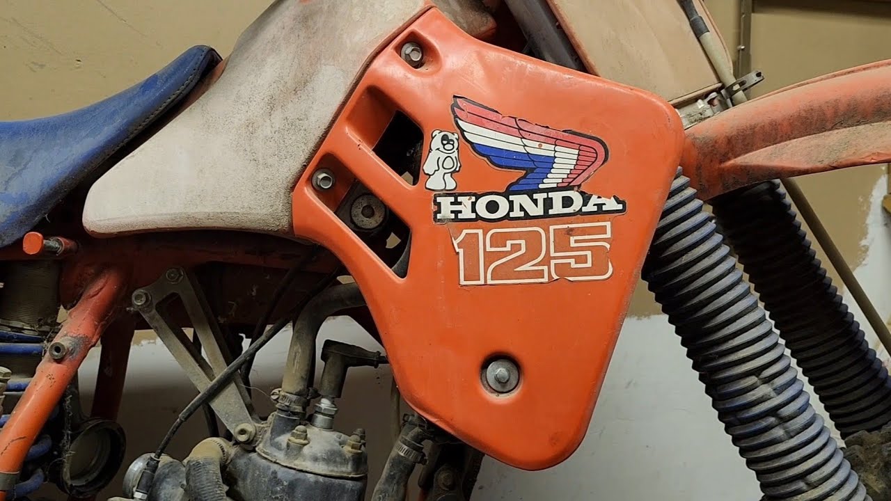 1984-1986 CR125 ATAC power valve timing - YouTube