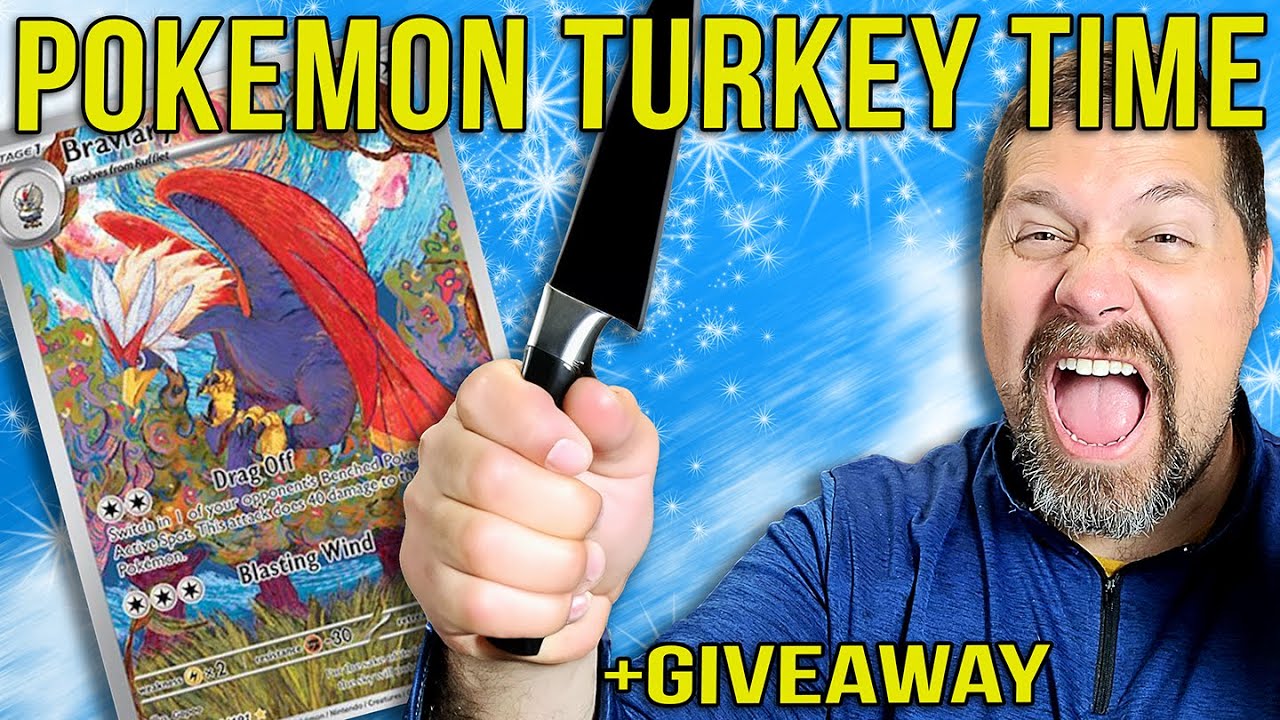 Pokemon Thanksgiving We Pulled Turkey Pokemon Investment + GIVEAWAY ...
