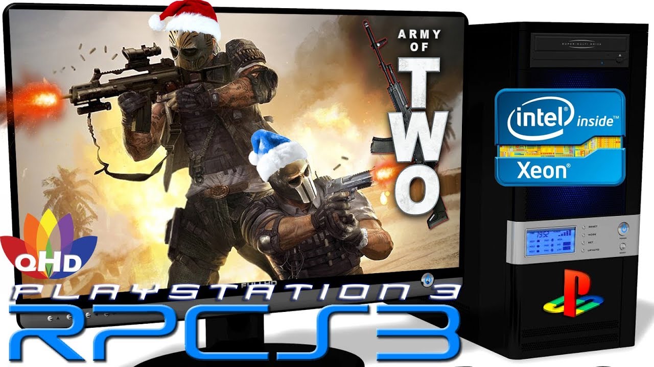 RPCS3 0.0.7 [PS3 Emulator] - Army of Two [QHD-Gameplay] E5-1650v2 #6 ...