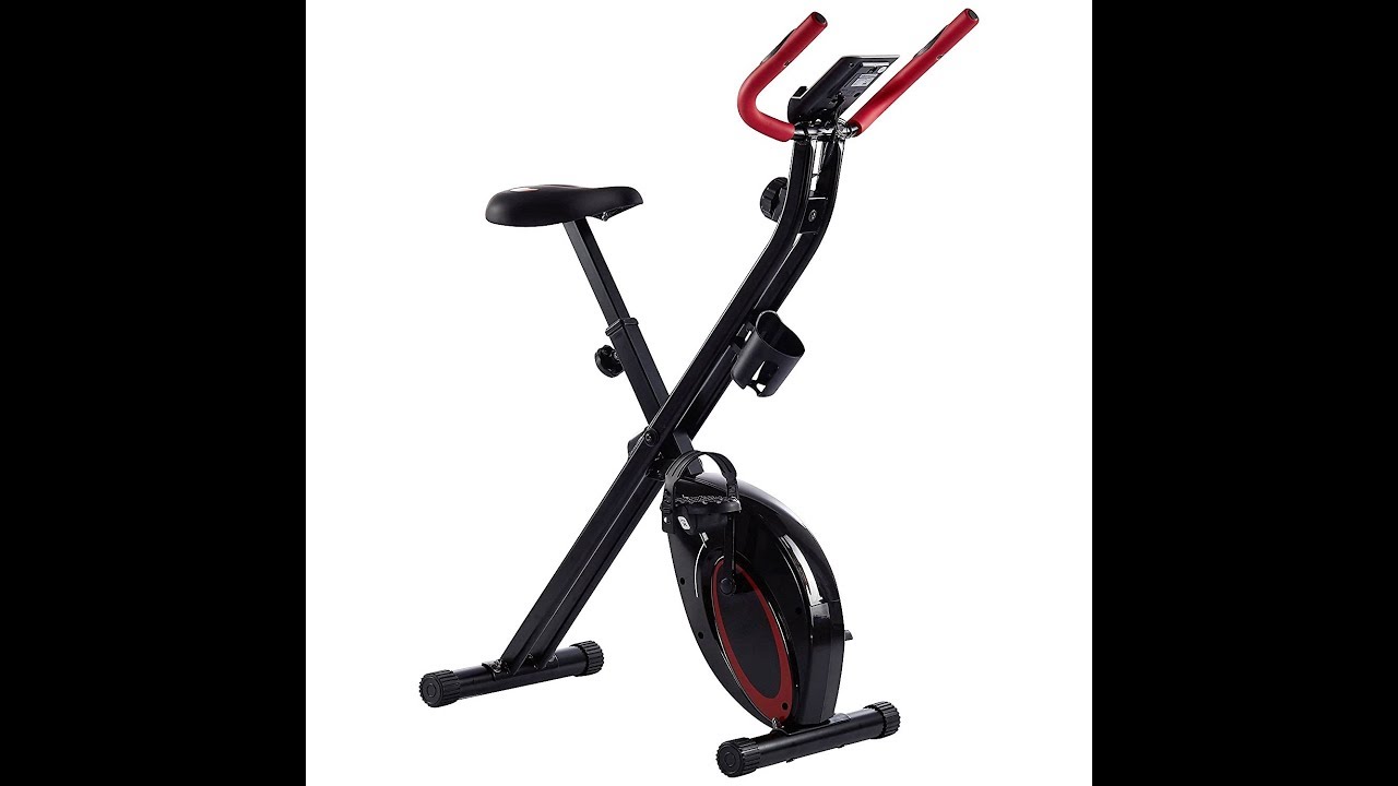 Bicicleta de Fitness Plegable, Ultrasport F-Bike Advanced - YouTube
