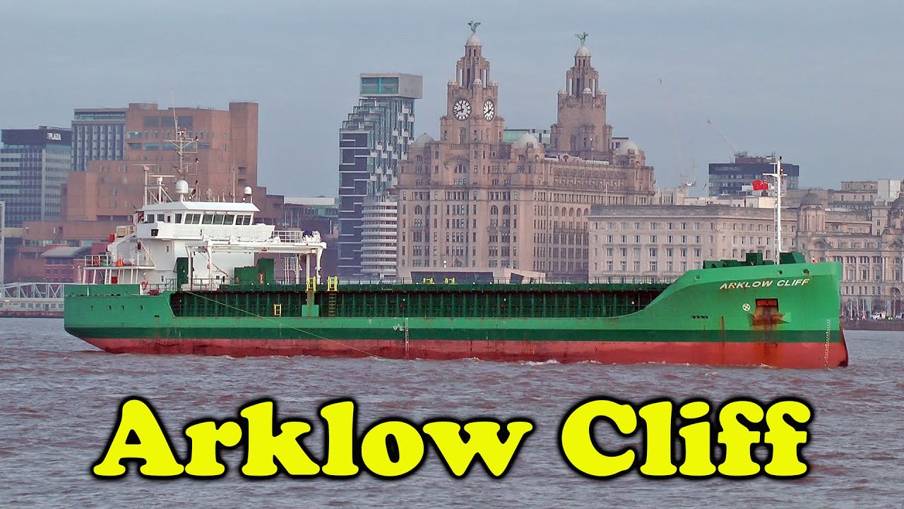 Arklow Cliff Inbound On The Mersey, Heading To Runcorn - YouTube