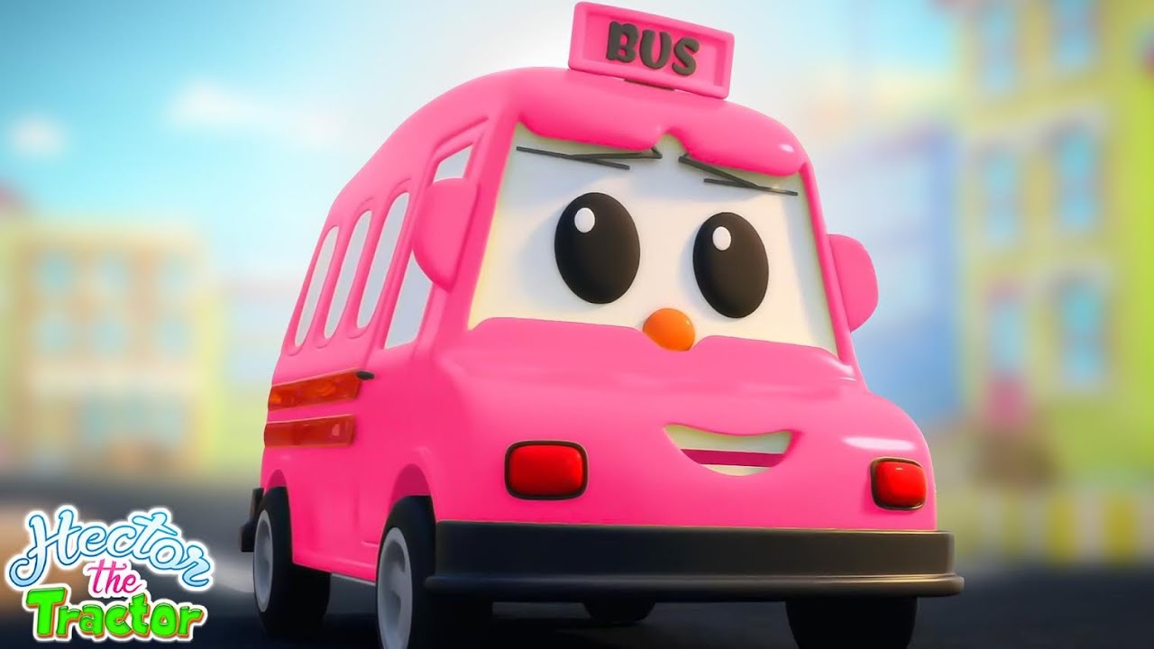 Wheels On The Bus, School Bus and Nursery Rhymes for Children - YouTube