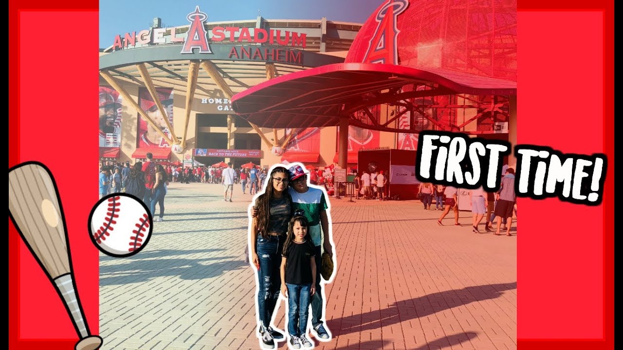 Going to the LA Angels Game|| Vlogs - YouTube