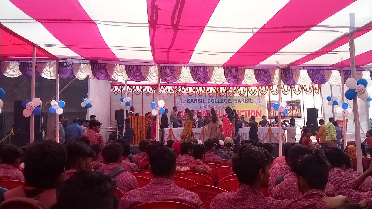 Barbil college 2020 annual function (Barbil) odisha keonjhar - YouTube