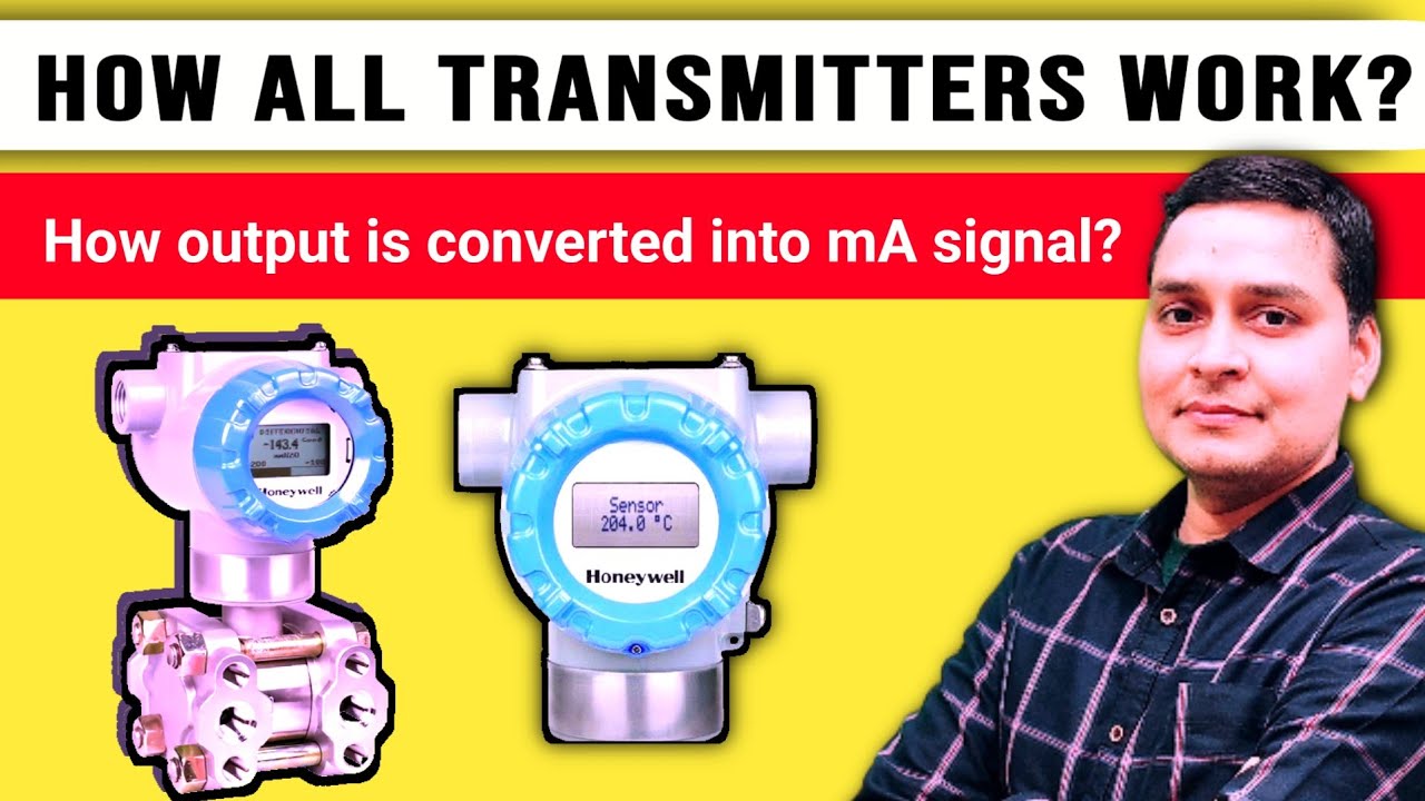 Pressure Transmitter Working principle | plc automation | 4-20mA Signal ...