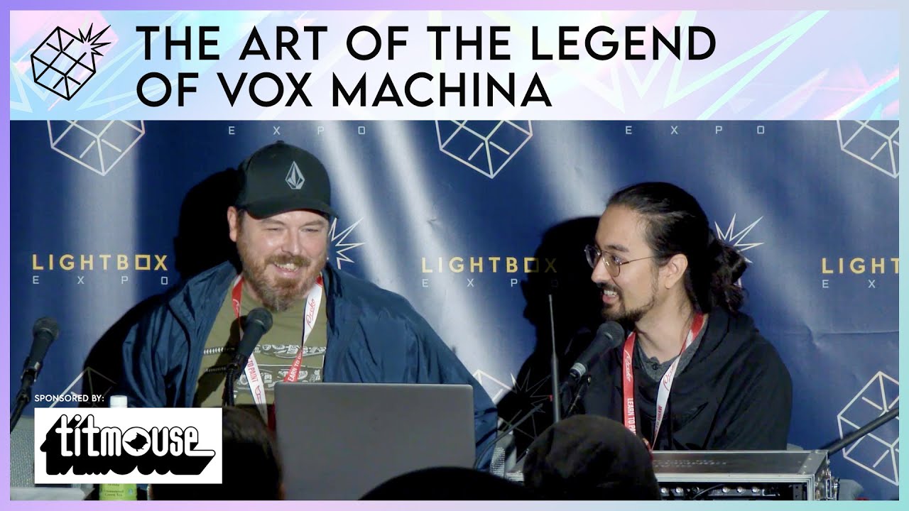 The Art of the Legend of Vox Machina - YouTube