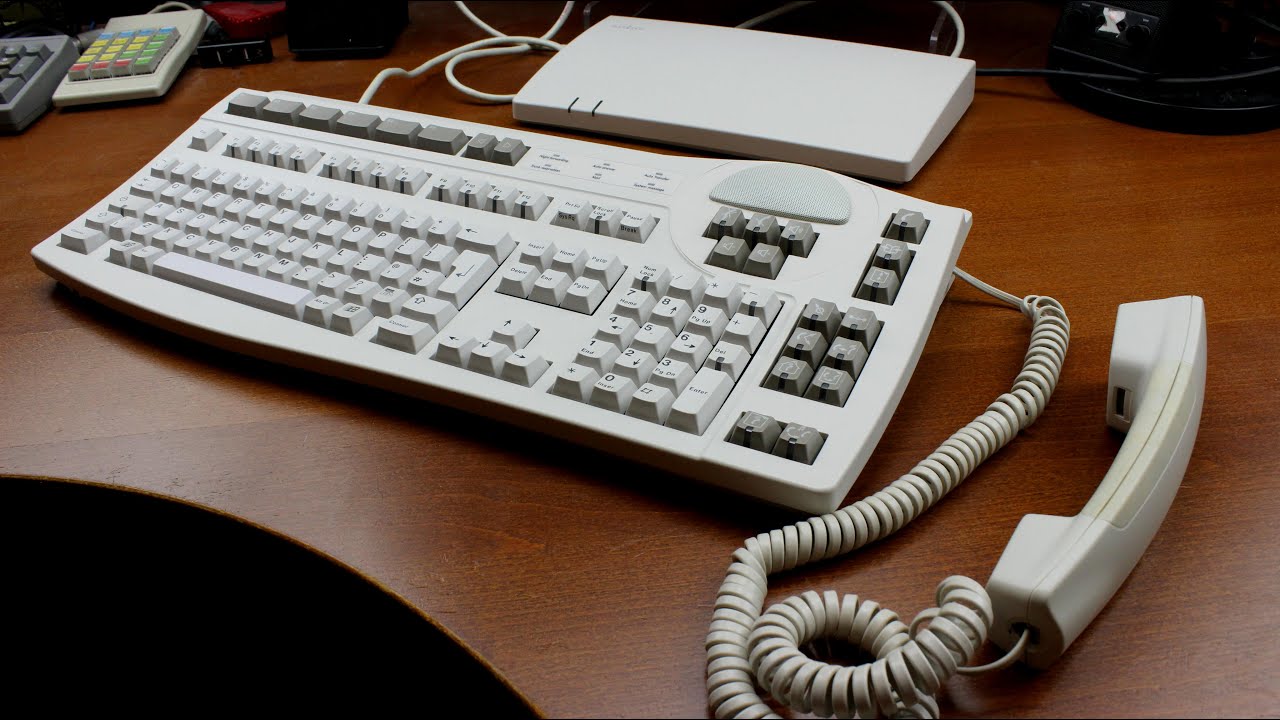 Alcatel MMK keyboard review (Cherry MX Black) - YouTube