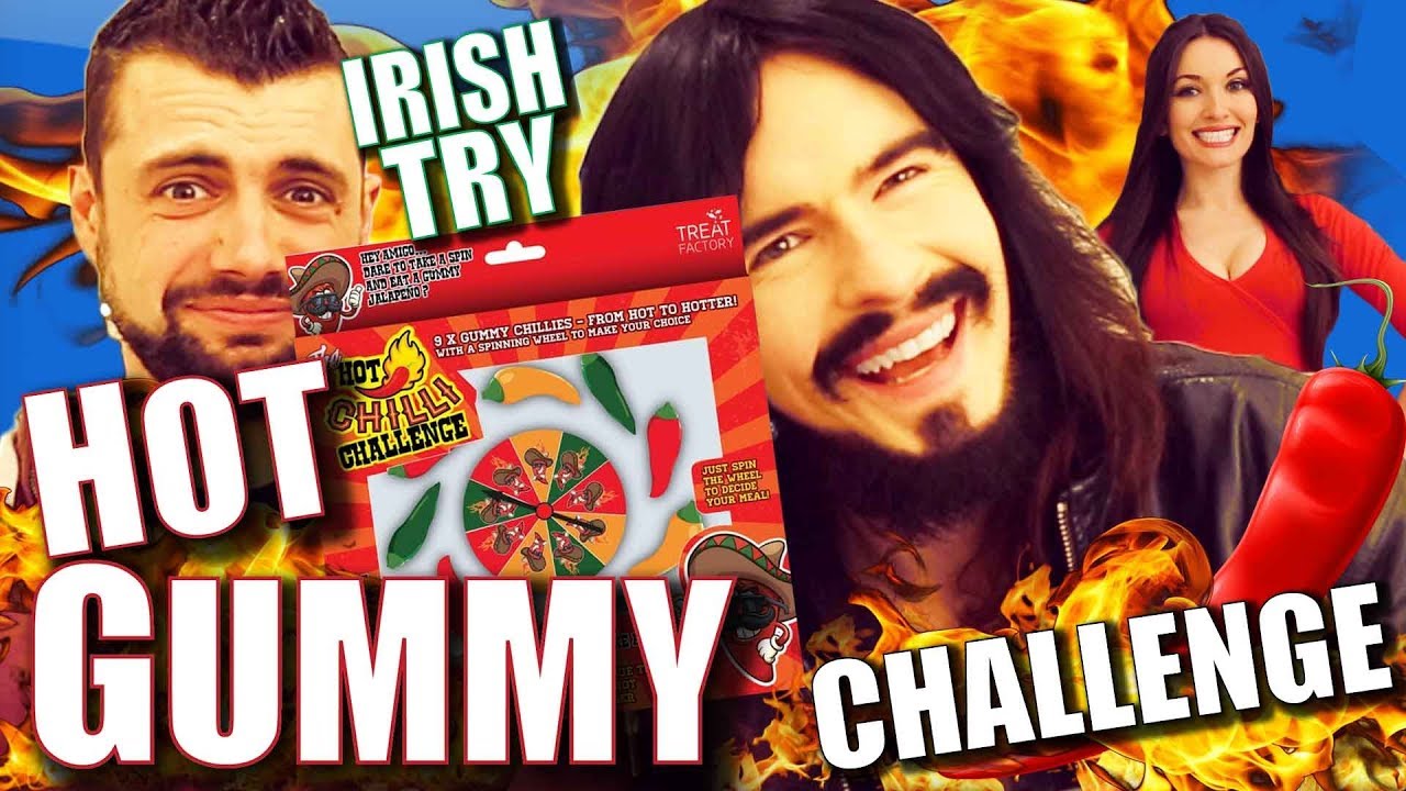 Irish People Try 'HOT CHILLI GUMMY' Challenge!! - YouTube