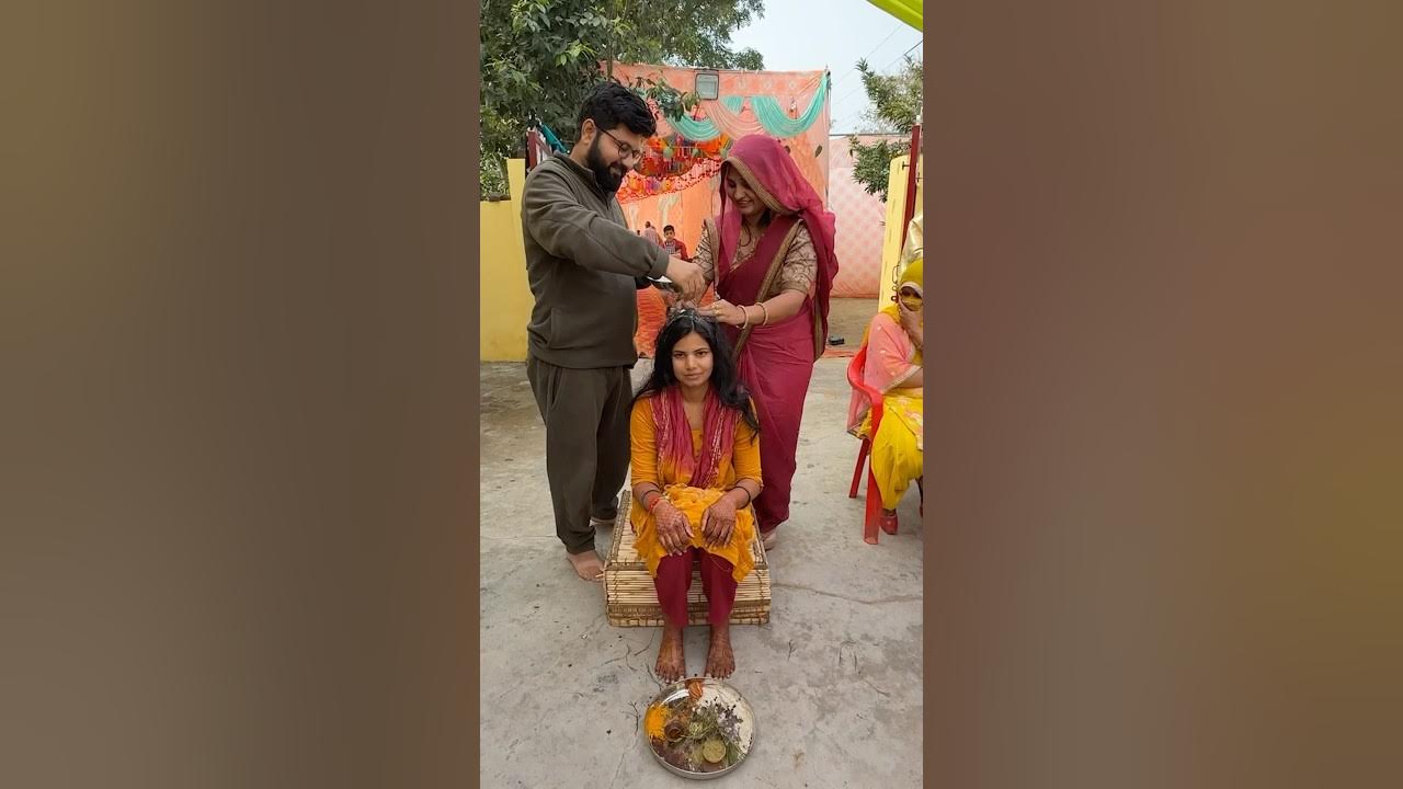 Aaj tha shadi wala din #dailyvlogs #minivlog #shortvideo #shorts #wedding - YouTube