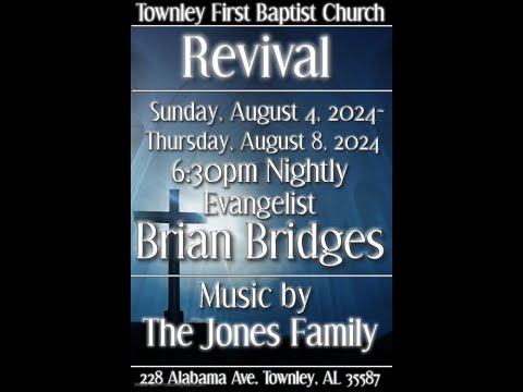 August 7, 2024 Townley FBC 'Reach of Grace' Ruth 2 Bro. Brian Bridges ...
