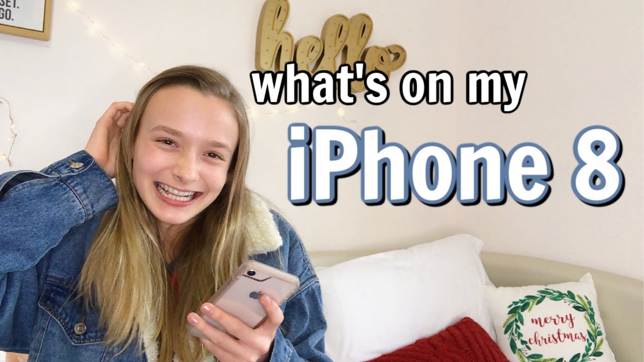 WHAT'S ON MY IPHONE *screenager edition* - YouTube