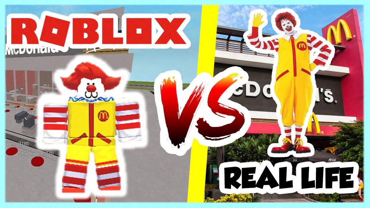 ROBLOX vs REAL LIFE 1 - YouTube