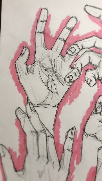 Unbelievable Artist Sketches Hands: You Won't Believe How Realistic! - YouTube