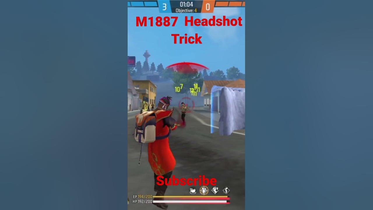M1887 Headshot Trick Shorts Viral Freefire Youtube