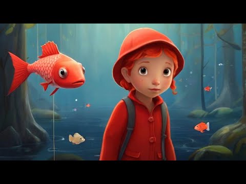 Little Red Fish | Fairy Tales | For Kids In English | Bedtime | Kids ...