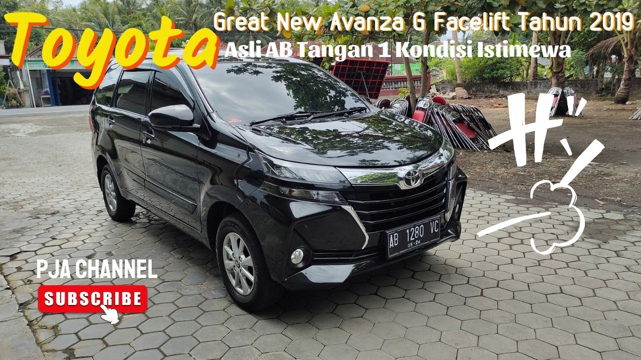 Toyota Great New Avanza G Facelift Tahun 2019 Asli AB Tangan 1 Kondisi ...