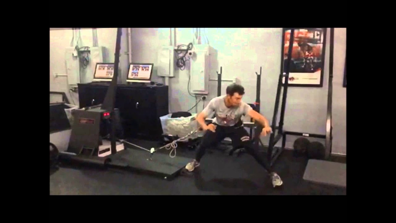 VersaPulley Developing Hip Power for Baseball :: Treigning Lab - YouTube
