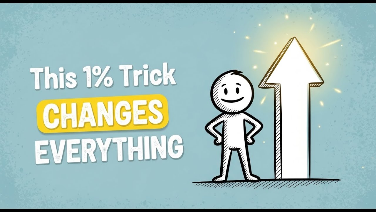 The 1% Rule: Small Daily Changes That Actually Change Your Life - YouTube