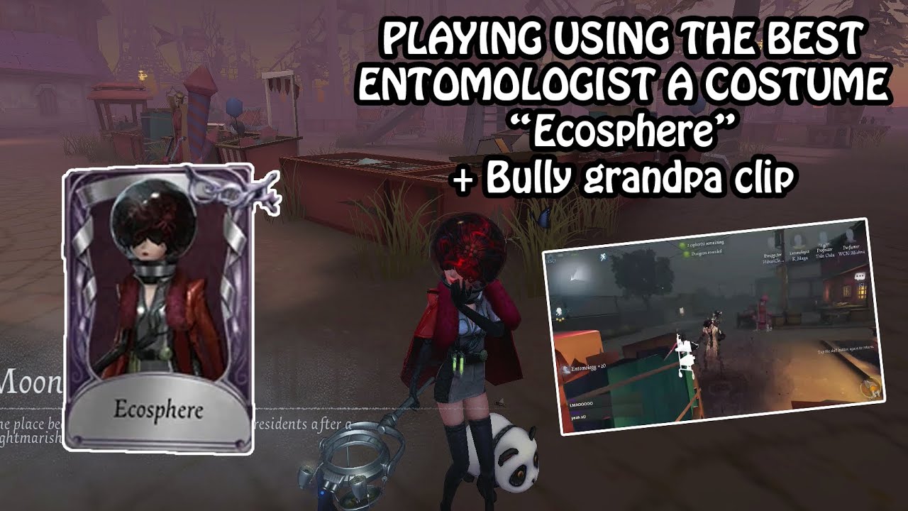 Ecosphere Prettiest Entomologist Skin Ever - Identity V - YouTube