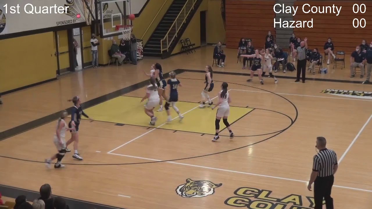 Clay County Girls vs. Hazard (Basketball) Jan 14, 2021 - YouTube