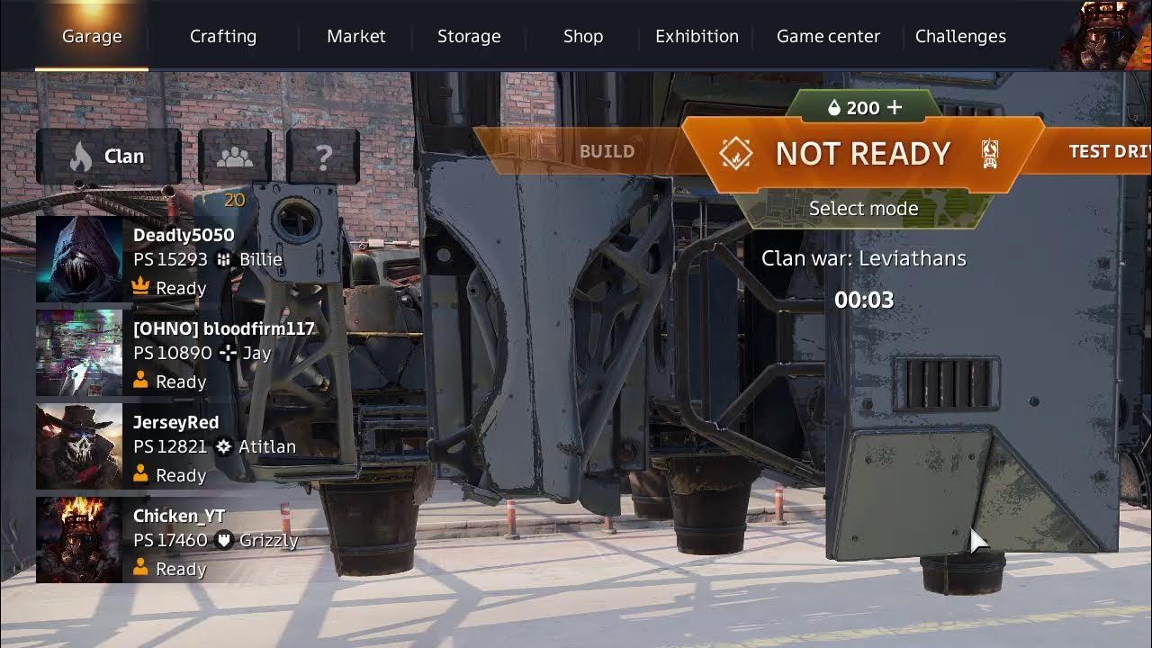 Crossout Leviathan CW (bugged, new started) - YouTube