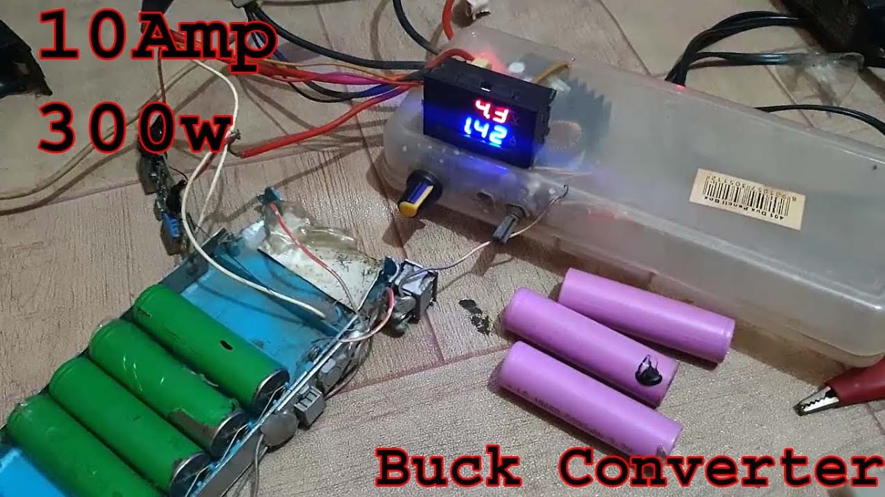 DC 10A 300W Step Down Buck Converter Connect With Digital Volt | step ...