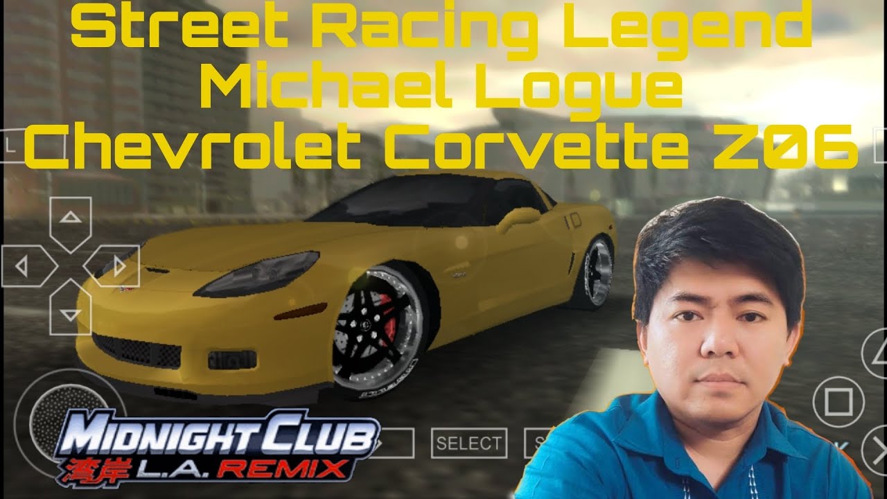 Street Racing Legend Michael Logue Chevrolet Corvette Z06 Midnight Club ...