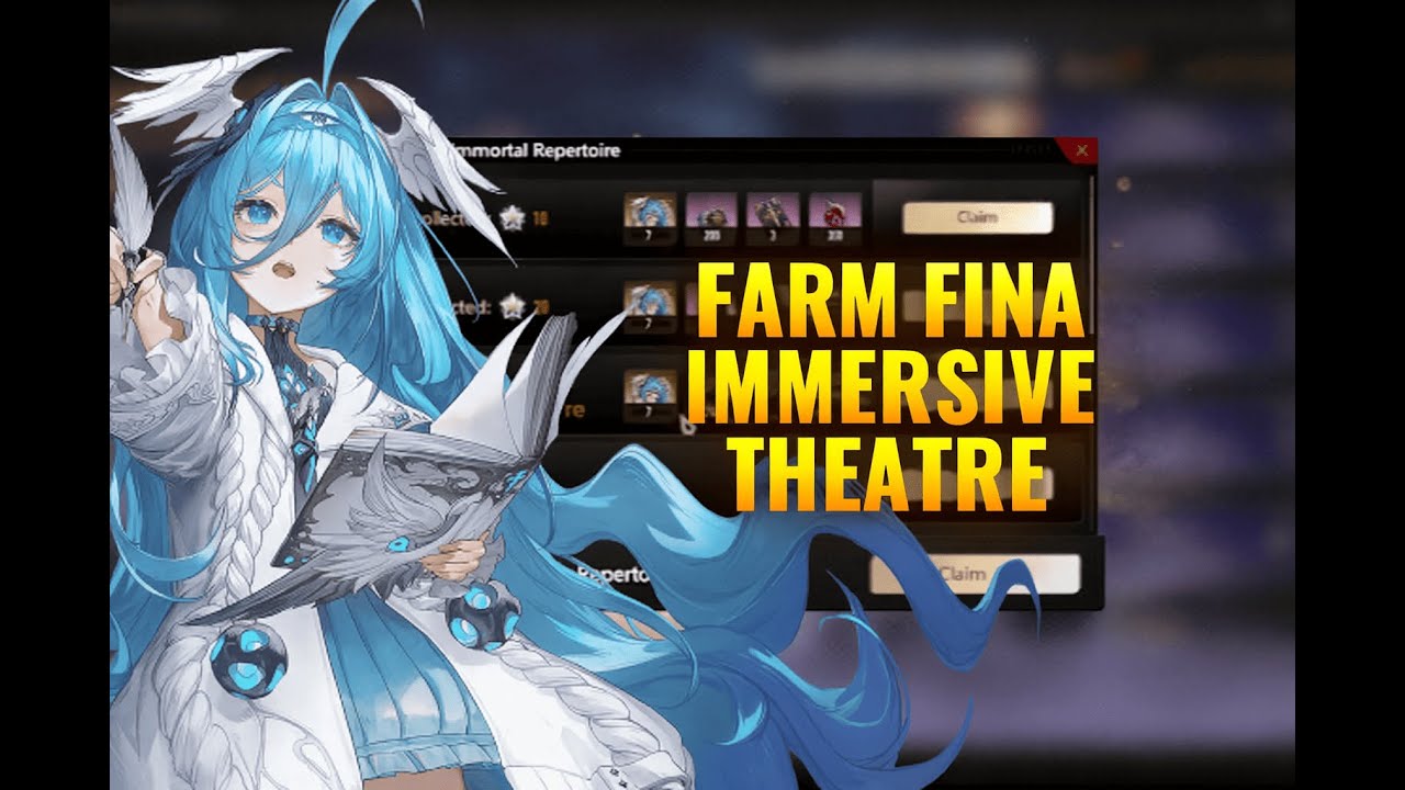 Immersive Theatre Reset!!! Time To Farm Fina | Duet Night Abbys - YouTube