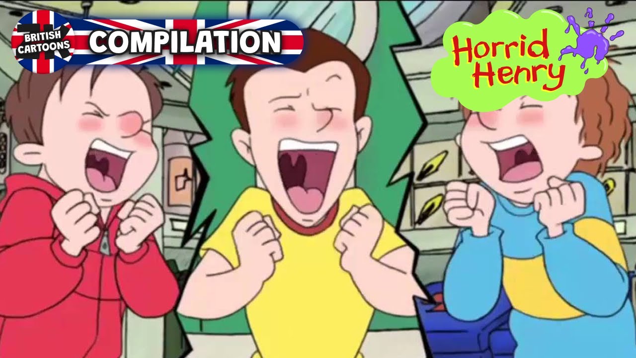Henry's Go Kart & Goes to the Movies | Horrid Henry Season 2 FULL ...