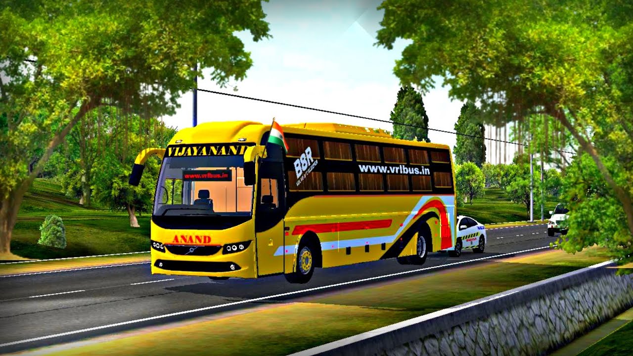🎀VIJAYANAND VRL LIVERY | VOLVO B8R SLEEPER BUS mod released for bussid ...