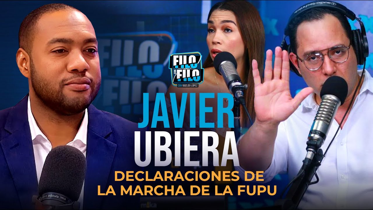 JAVIER UBIERA: DECLARACIONES DE LA MARCHA DE LA FUPU - YouTube