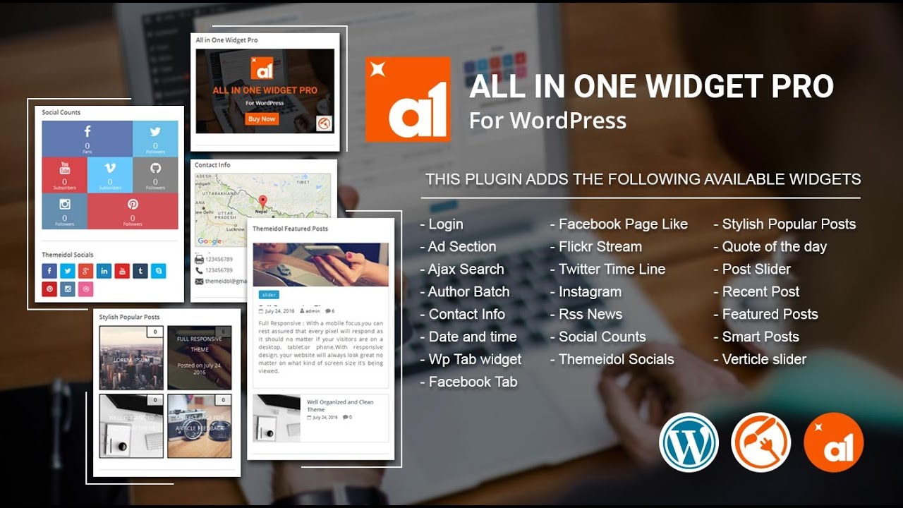 All in one widget pro documentation full - YouTube