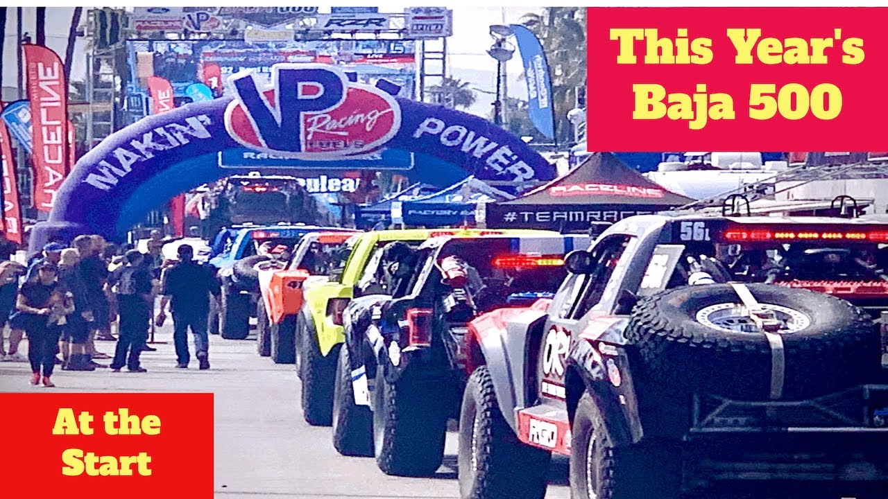 At the Start of The Baja 500 - YouTube