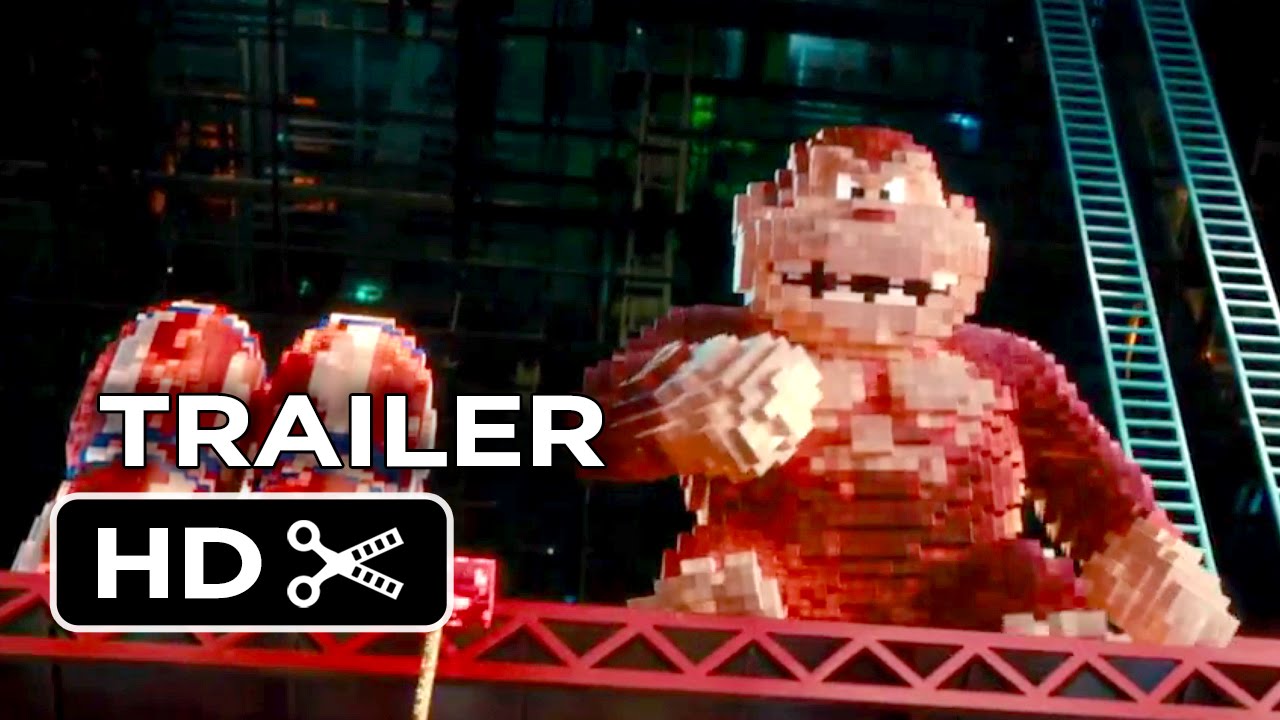 Pixels TRAILER 1 (2015) - Adam Sandler, Peter Dinklage Video Game ...