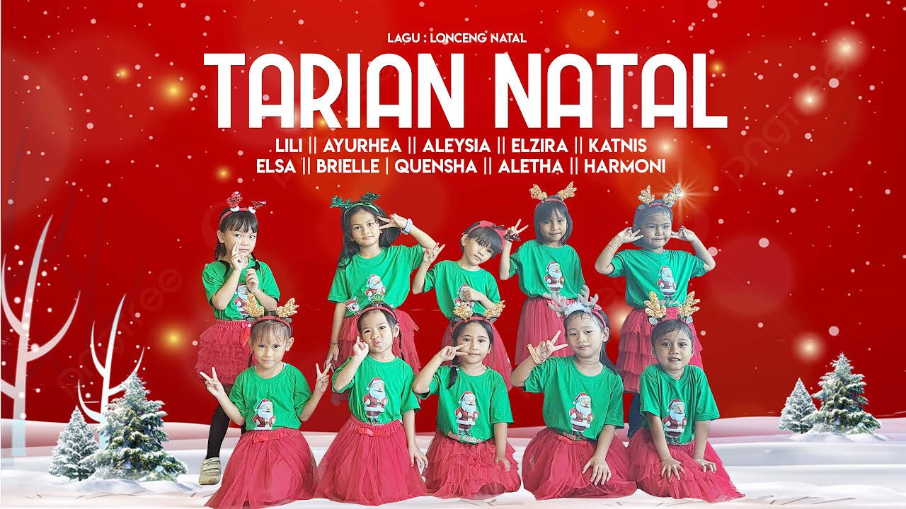 Tarian Lonceng Natal PAUD - YouTube
